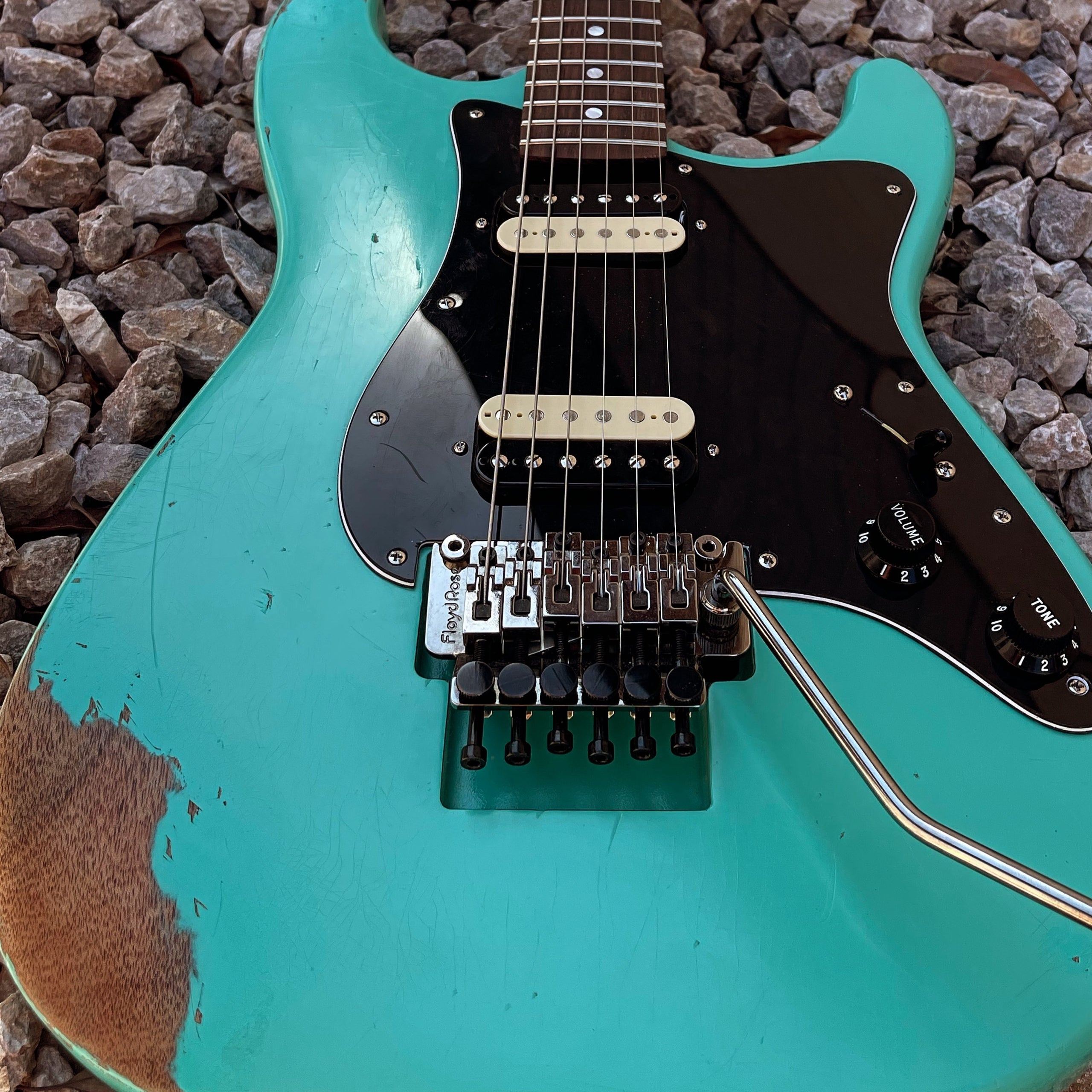 Super S - Seafoam Green Relic | Colley Guitars