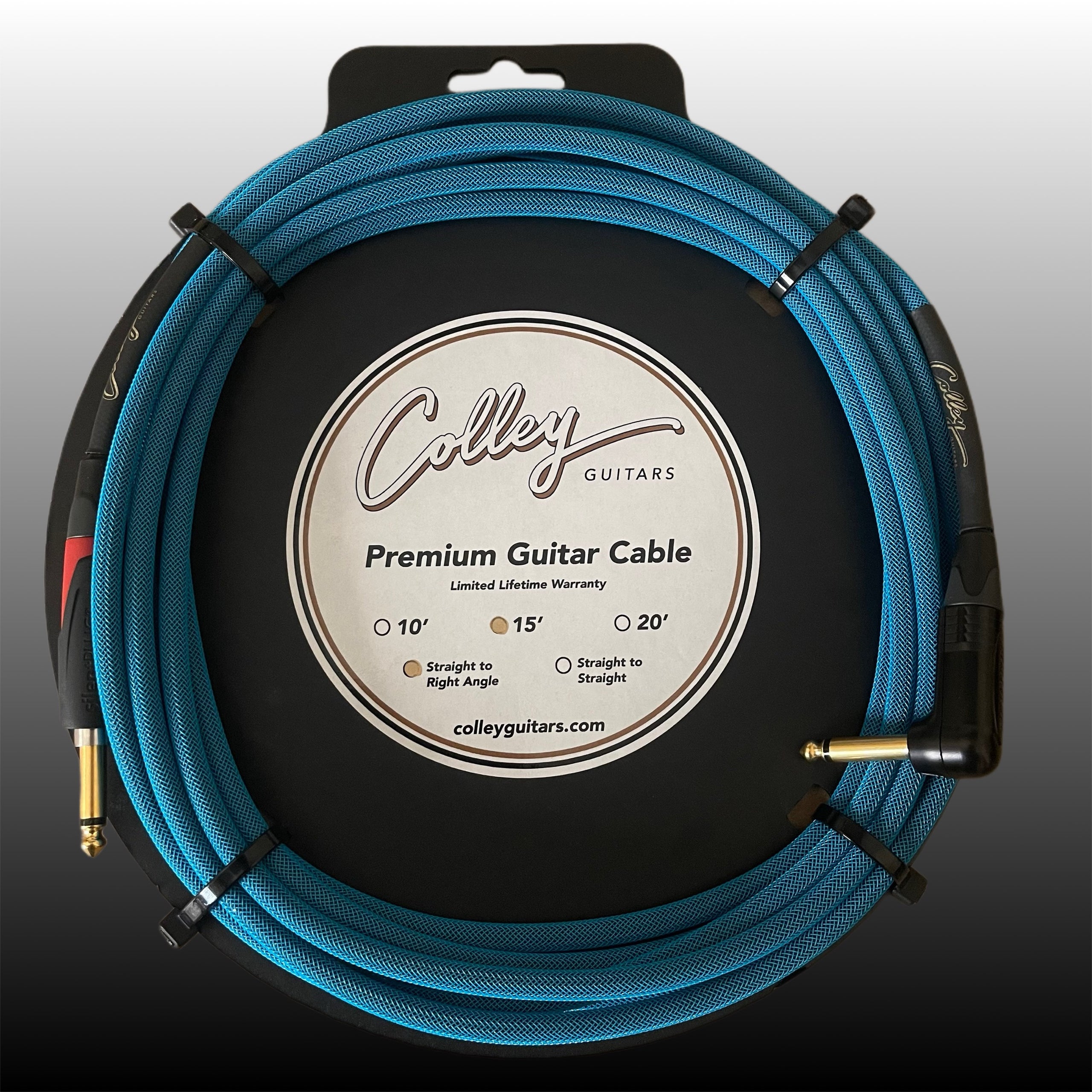 Super Blue - Premium Guitar Cable | Colley Guitars
